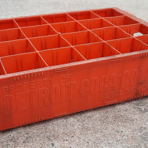 Coca Cola | Accents | Vintage Coke Bottle Crate Detroit Cocacola ...